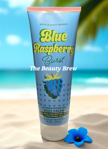 Bath and Body Works Blue Raspberry Burst Ultimate Hydration Body Cream ...