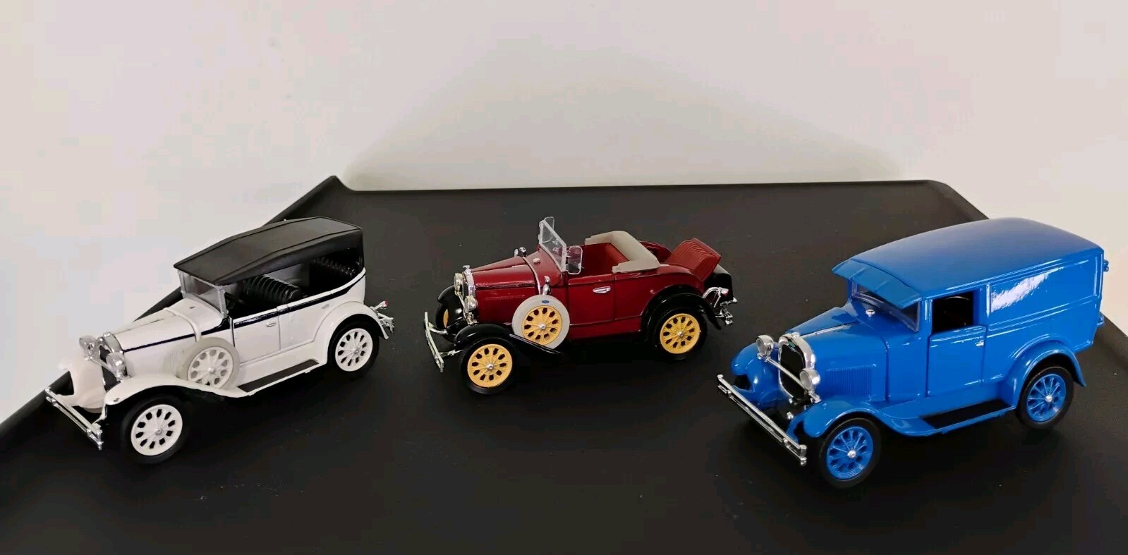 Lot Of 3 Diecast Ford Model Cars 1931 Ford Model A 1930 Phaeton Ford ...
