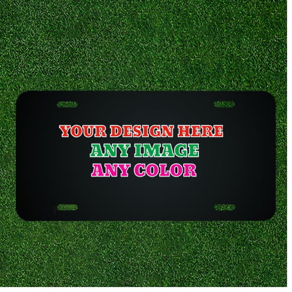 Custom Personalized Plate Auto Car Tag Design Your Own License Plate ...