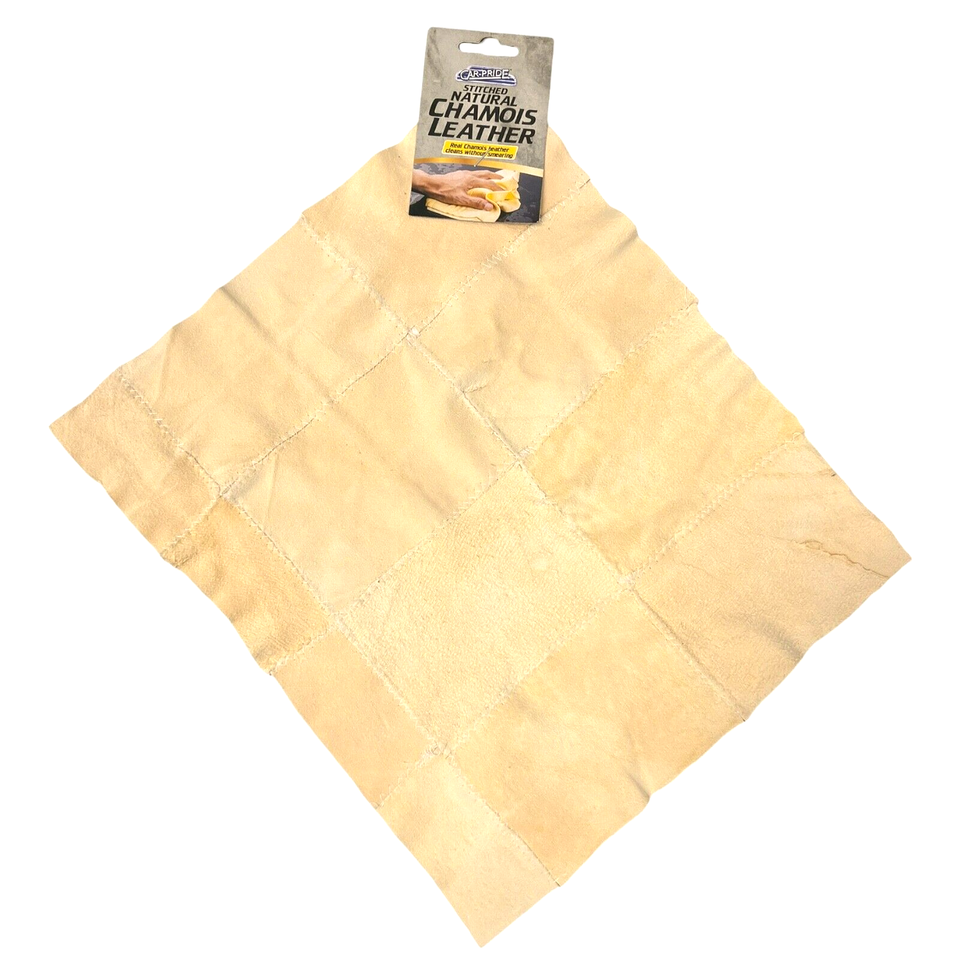 Chamois Natural Leather Real Genuine Car Shammy Chammy Cleaning Drying ...