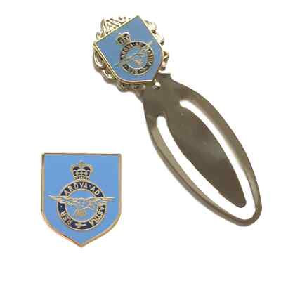 Royal Air Force RAF Crest Badge & Royal Air Force RAF Military Bookmark ...