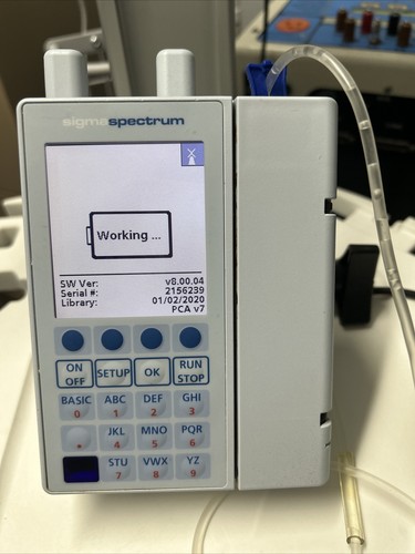 Baxter Healthcare Sigma Spectrum 8.0 Software IV Pump | eBay