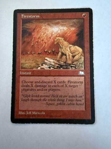MTG Firestorm Weatherlight Magic the Gathering X2 | eBay