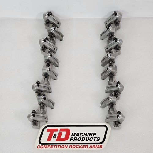 T&D SB2.2 SHAFT ROLLER ROCKER ARMS sbc drag road race car dart jesel ...