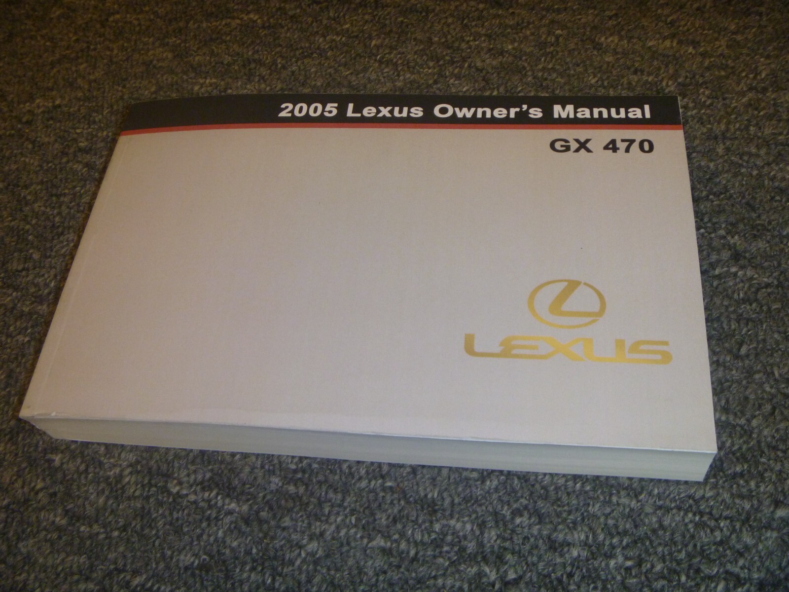 2005 Lexus GX470 GX 470 SUV Owner Operator Manual User Guide AWD | eBay
