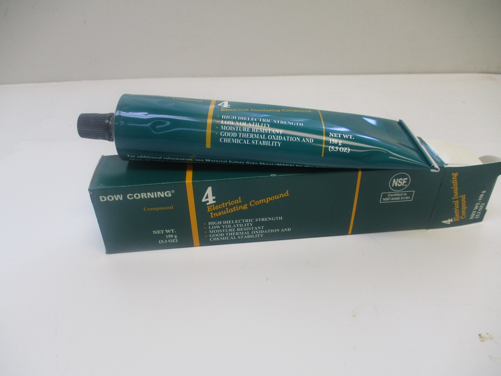 Dow Corning 4 Dc4 Electrical Insulating Compound Lubricant 5.3oz for ...