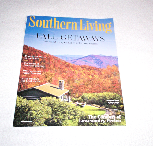 Southern Living Magazine Issue Oct 2025 issue Fall Getaways | eBay