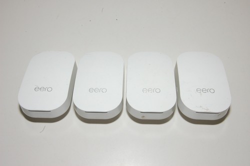 Lot of 4 Eero D010001 Beacon Mesh WiFi Range Extender | eBay