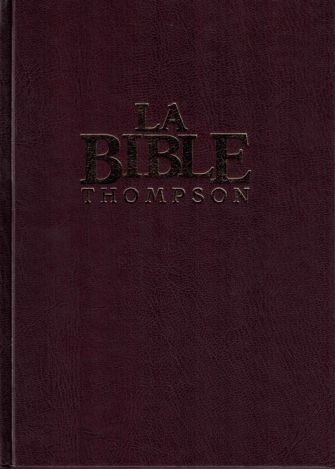 French Thompson Chain Reference Bible, Geneva New Version Imitation ...