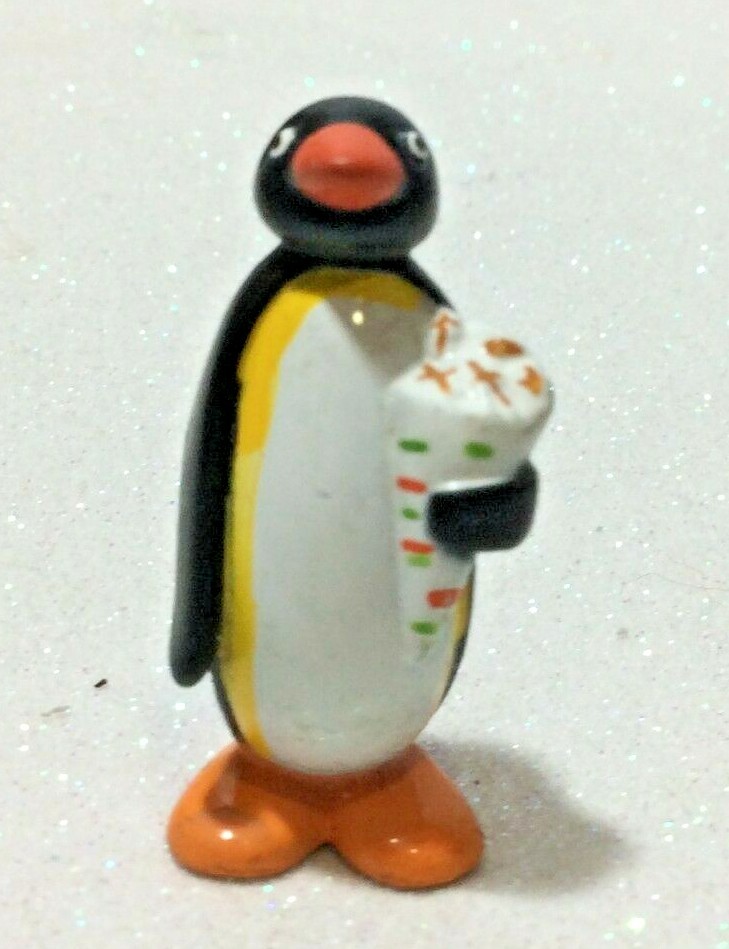 DOLCI PREZIOSI OVETTI PINGU SERIE 1 E 2 EXTRA KINDER CAKE TOPPER 2001 ...