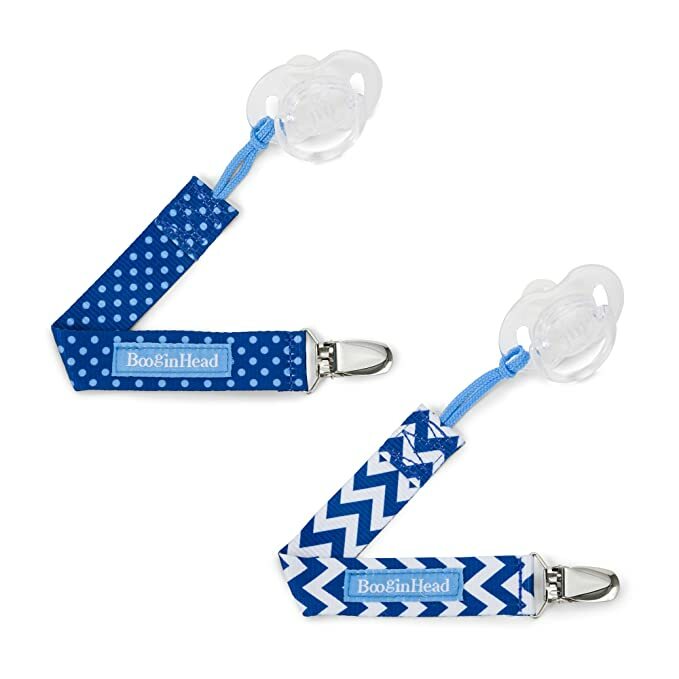 BooginHead PaciGrip Pacifier Holder Blue 2-Pack | eBay