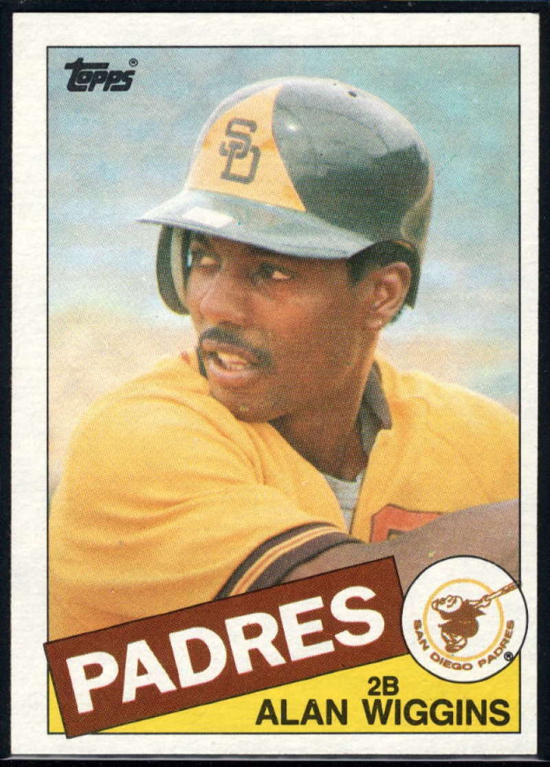 1985 Topps #378 Alan Wiggins Padres | eBay