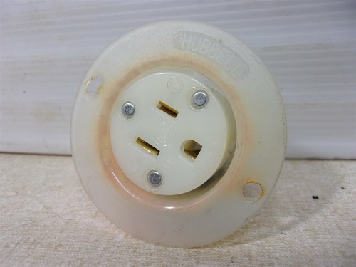 NEW Hubbell HBL5279C Flanged Receptacle Connector *FREE SHIPPING* | eBay