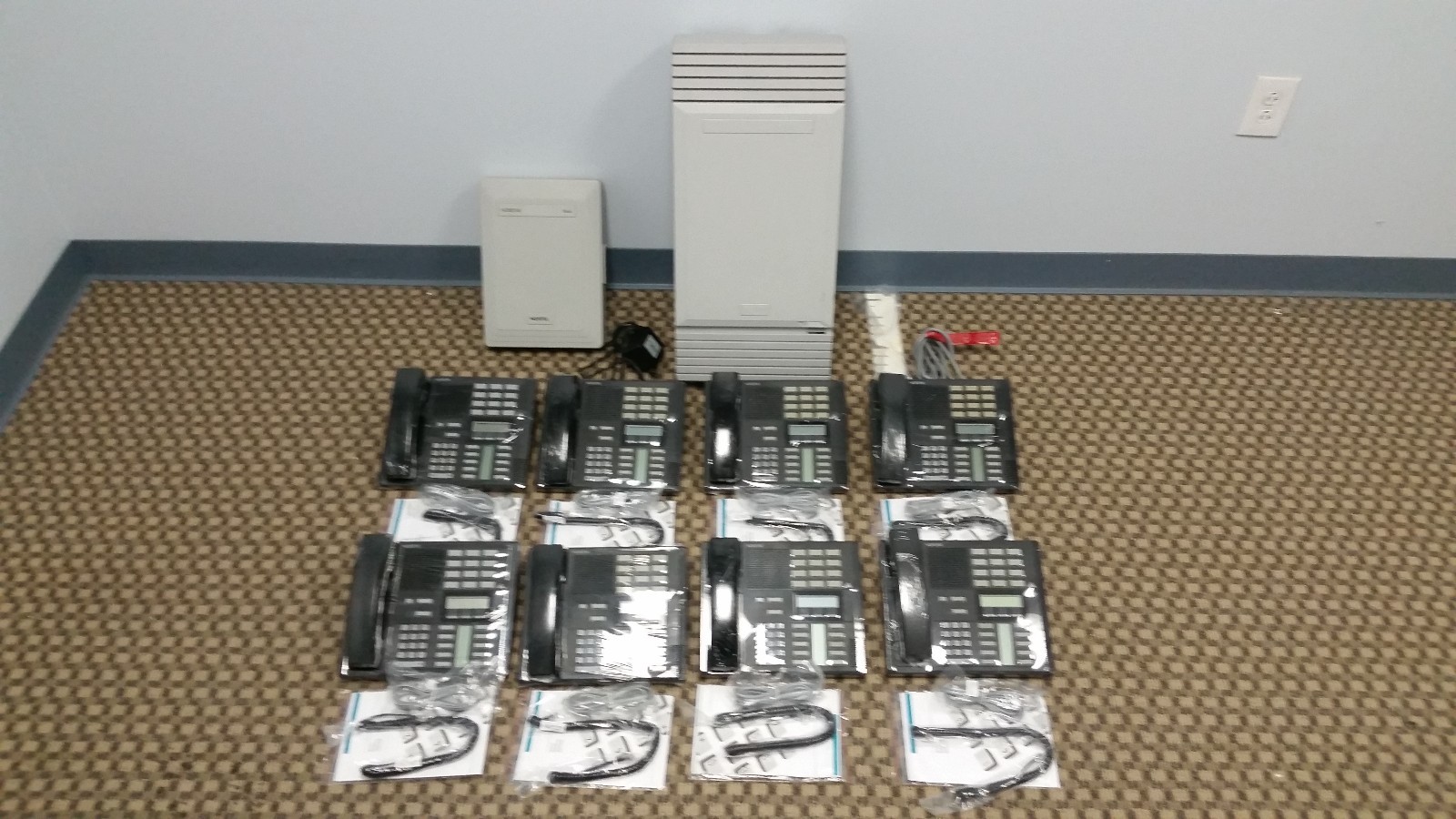 Nortel MICS office phone system package 8 M7310 8 lines Voicemail | eBay