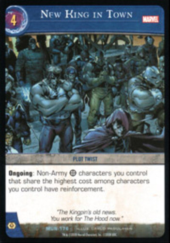 VS System: New King in Town [Played] Marvel Universe TCG CCG Classic ...
