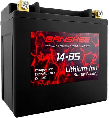 Lithium Ion Battery Replaces Yuasa YTX14-BS Lightweight Motorsport ...