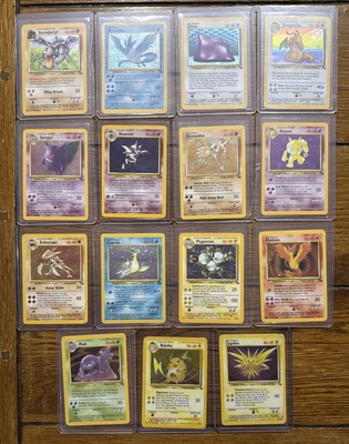 100% Complete Fossil Set 62/62 WOTC Vintage Pokemon Cards HOLO 1999 | eBay