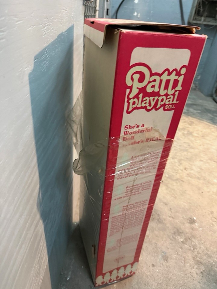 VINTAGE PATTI PLAYPAL DOLL BLONDE HAIR WITH BOX | eBay