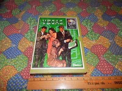Hasbro NBC Entertainment Vegas Board Game , complete, box is worn and ...
