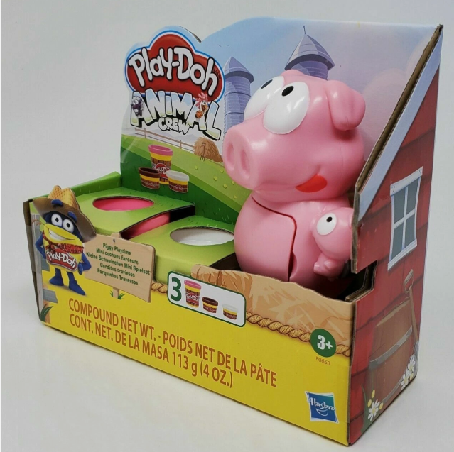 NEW Play-Doh Animal Crew Pigsley’s Piggy Playtime Farm Christmas Gift ...