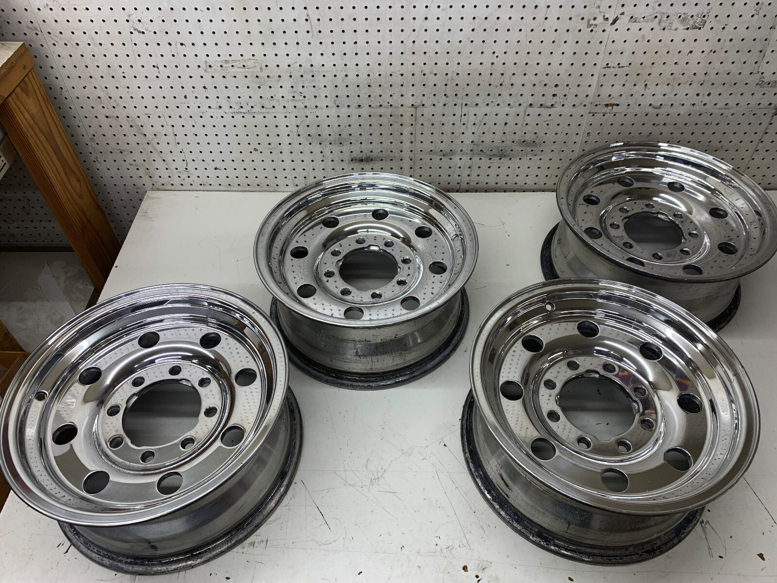 Ford F250 F350 TRUCK OEM 16" Alloy Wheels 8 Lug OEM 1990-97 8x6.5 Alcoa ...