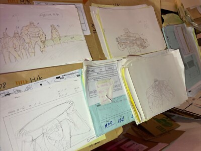 Marvel animation cels Avengers Comics Animation Art LARGE LOT SHE-HULK ...