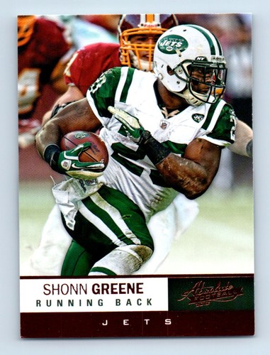 2012 Panini Absolute Shonn Greene New York Jets #39 | eBay