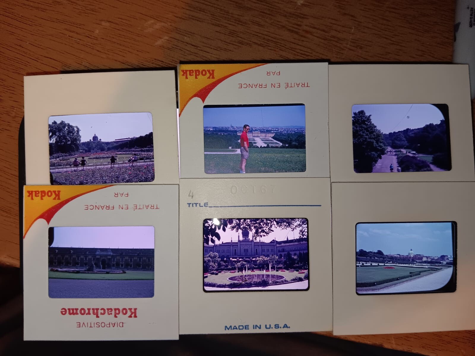 Vintage Film Slides 60s Euro Garden Boat View Buildings Persons Set Of Vintage Film Slides 60s Euro Garden Boat View Buildings Persons Set Of