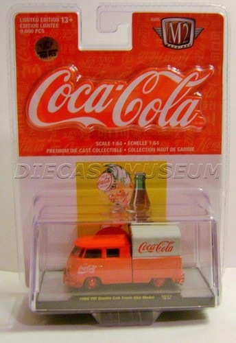 1960 '60 VW DOUBLE CAB TRUCK CHASE CAR HOBBY GERMAN COCA-COLA COKE M2 ...