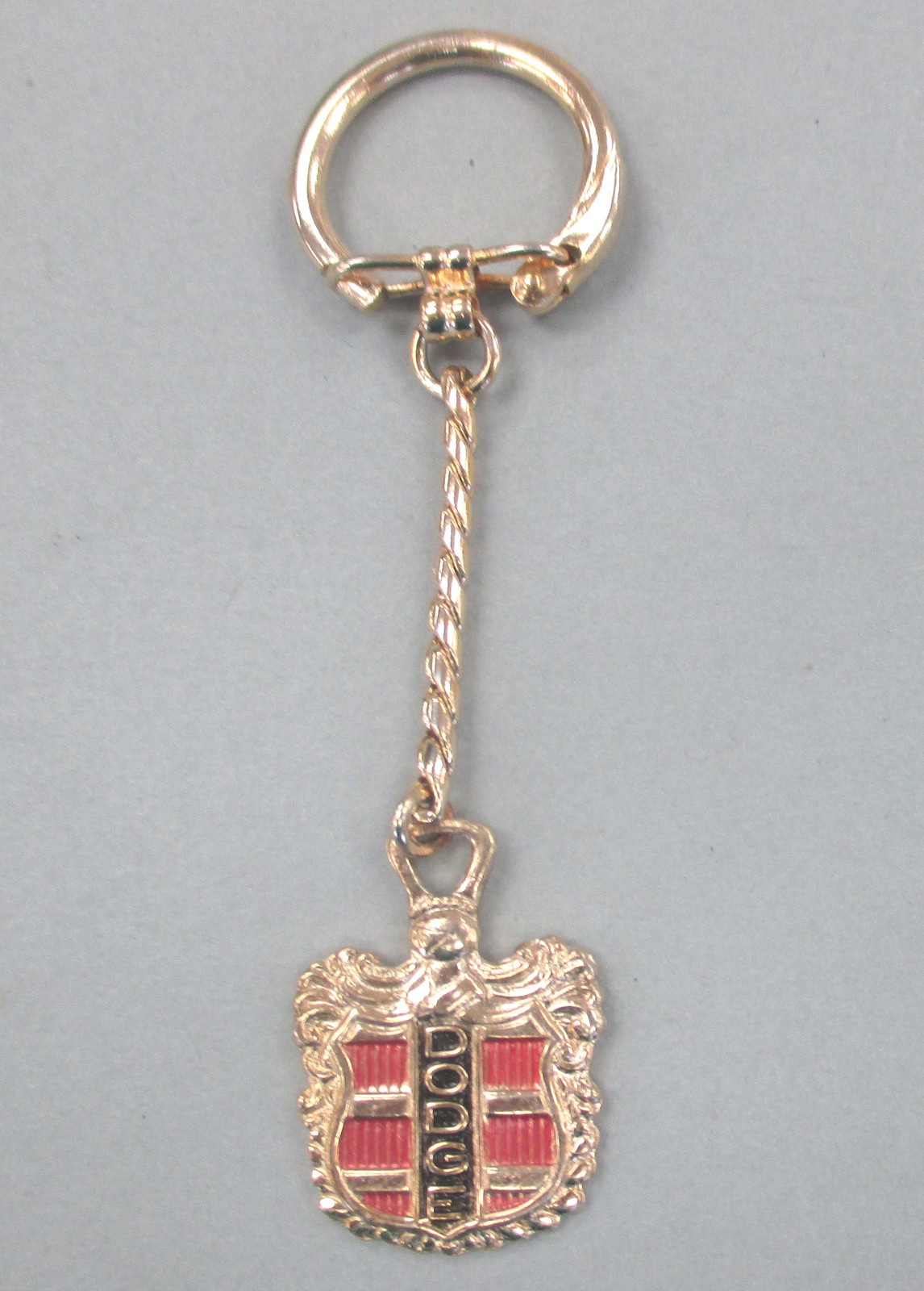 DODGE CREST Gold Plated NOS Key Ring Dodge Key ring 1938 - 1955 | eBay