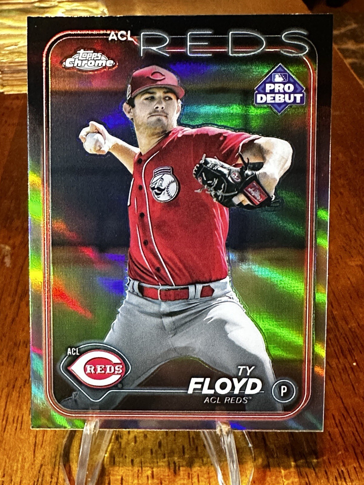 Ty Floyd Cincinnati Reds 2024 Topps Pro Debut Chrome Refractor | eBay