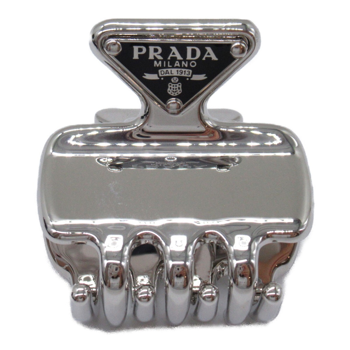PRADA Barrette hair clip 1IF0872BA6F0276 Nickel free Silver PRADA Barrette hair clip 1IF0872BA6F0276 Nickel free Silver