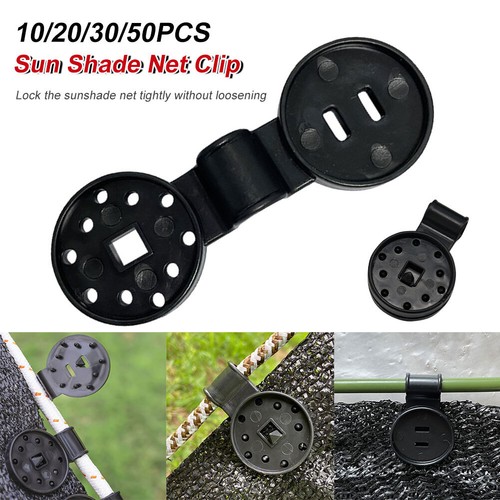 Sun Shade Net Clip Plastic Gardening Fixed Buckle AntiBird Netting Clip ...