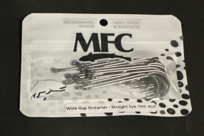 MFC Wide Gap Streamer Hook, Straight Eye 7050 #2/0 | eBay