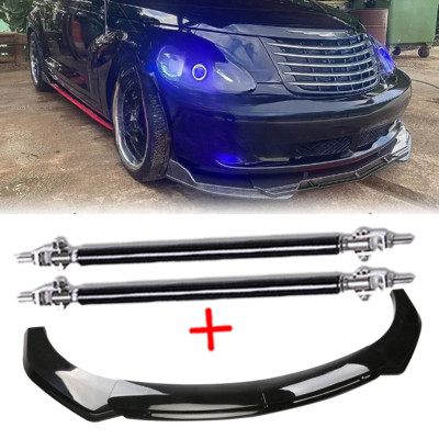 Glossy Black Front Bumper Chin Lip Spoiler Body Kit For Chrysler PT ...