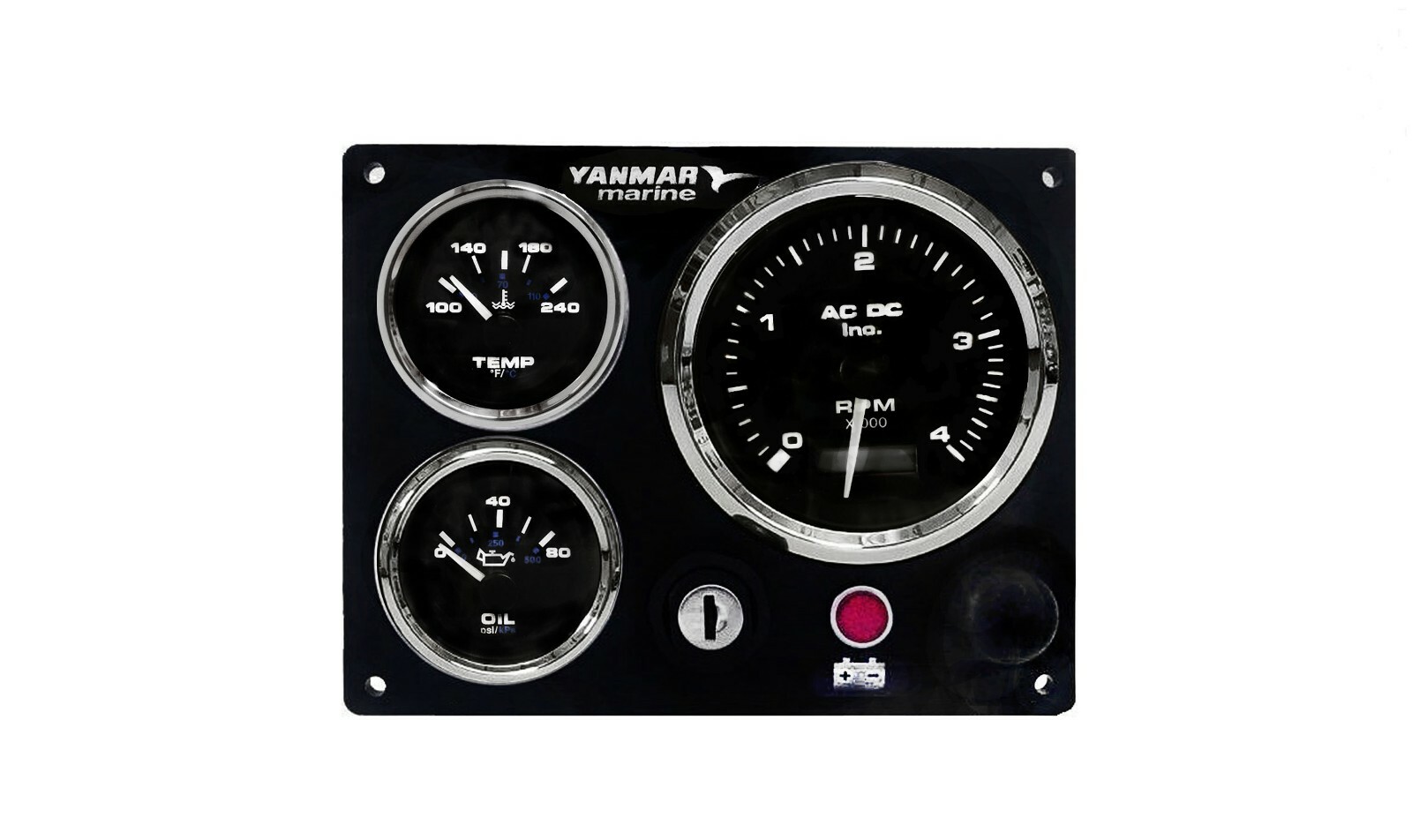 YANMAR Diesel Engine Marine Instrument Panel B Type Alternator Pick Up ...