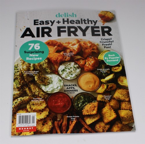 Delish Magazine - Easy + Healthy Air Fryer Recipes March 2024 | eBay