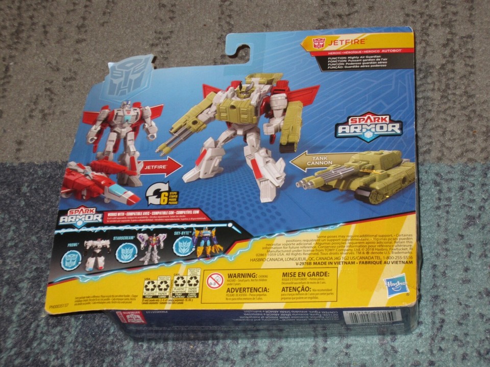 Transformers: Cyberverse JETFIRE/Skyfire Autobot W/ Tank Cannon Upgrade ...