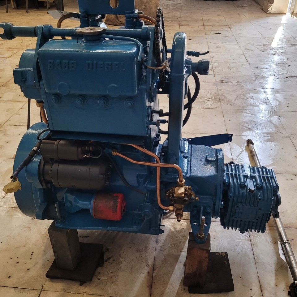 Sabb 2 JHR inboard Marine Diesel Engine from lifeboat Used Good - Ship ...
