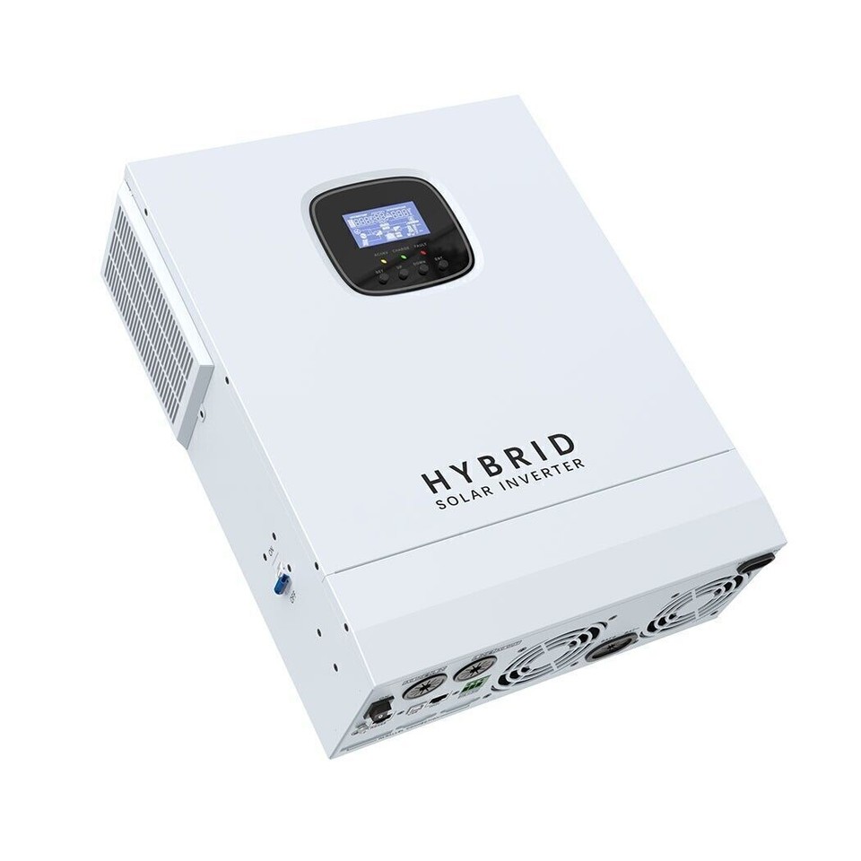 Y&H 5000W 48V Solar Hybrid Inverter PV 500V Split Phase 120V MPPT 80A ...