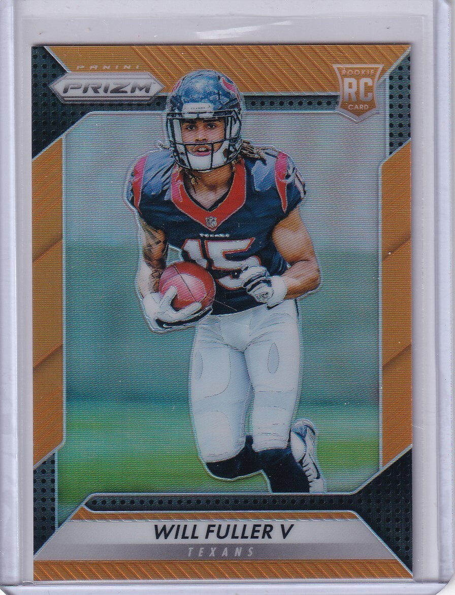 WILL FULLER V 2016 Panini Prizm Prizms Orange #268 RC 288/299 Texans | eBay