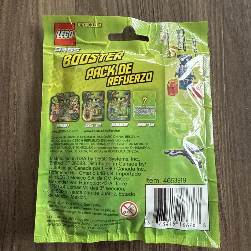 LEGO NINJAGO MEZMO BOOSTER PACK 9555 NEW SEALED | eBay