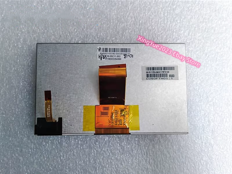 5" For AUO C050FTN01.1 LCD Screen Display 480(RGB)×234 1 Year Warranty ...
