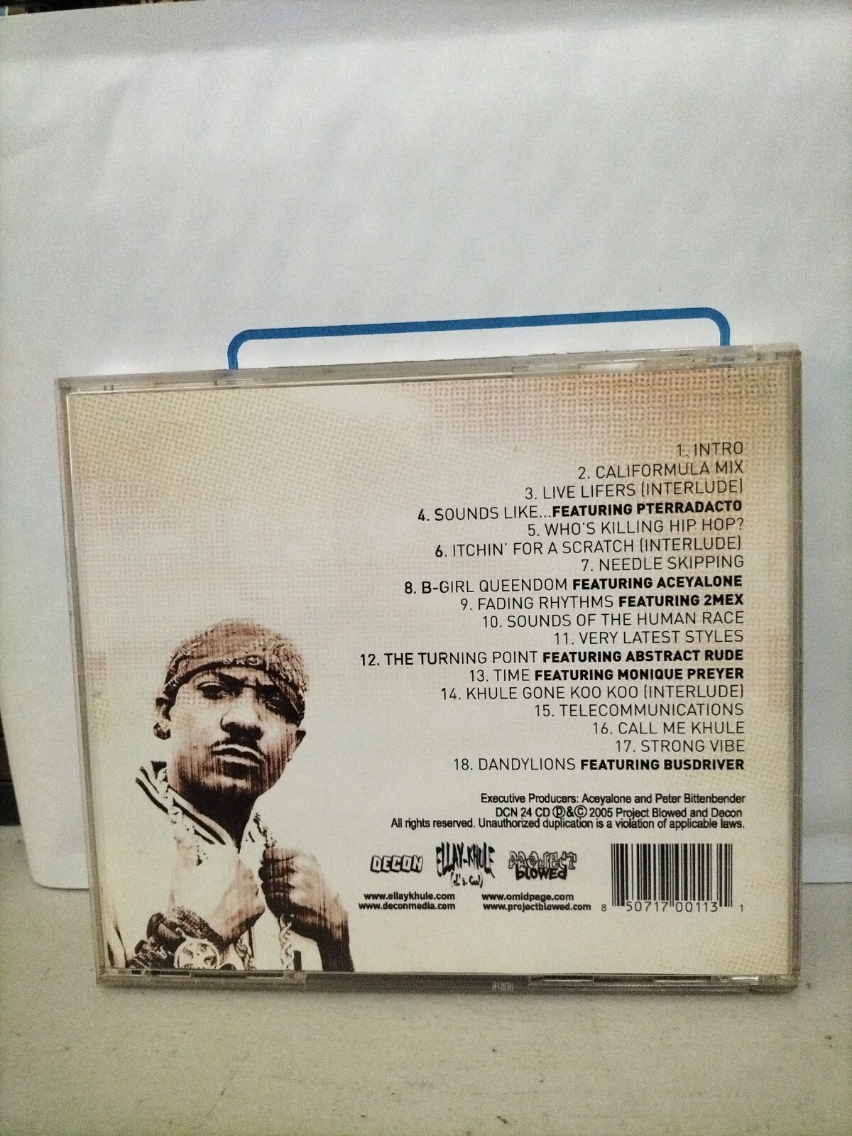 ELLAY KHULE a.k.a. RIFLEMAN - Califormula CD 2005 (MINT CONDITION) FREE ...