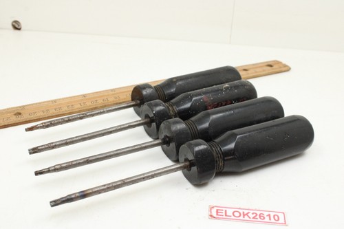Unbranded Torx Screwdriver 4 Piece Set Hard Black Handle | eBay
