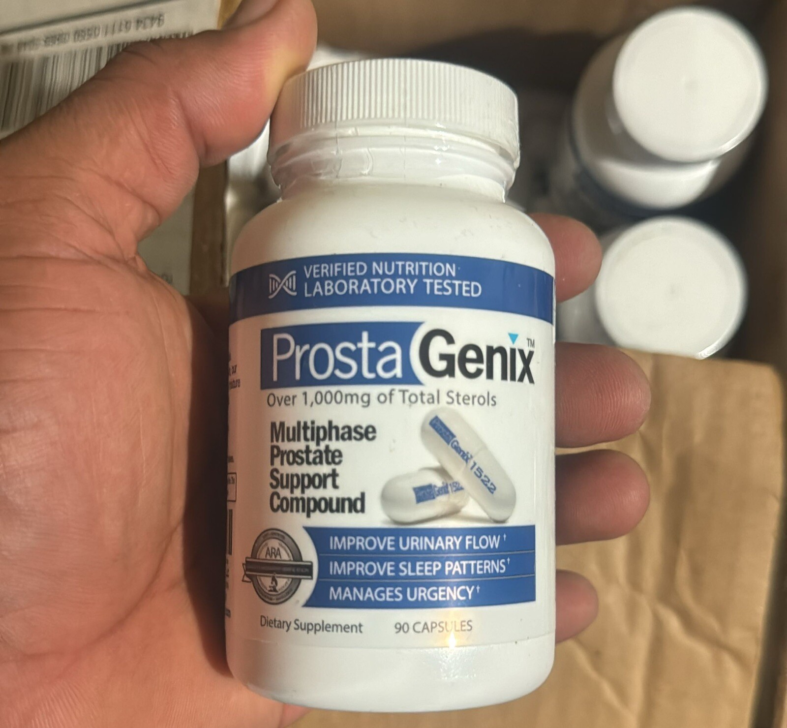 ProstaGenix Multiphase Prostate Supplement - 90 Capsules 4603725715226 ...