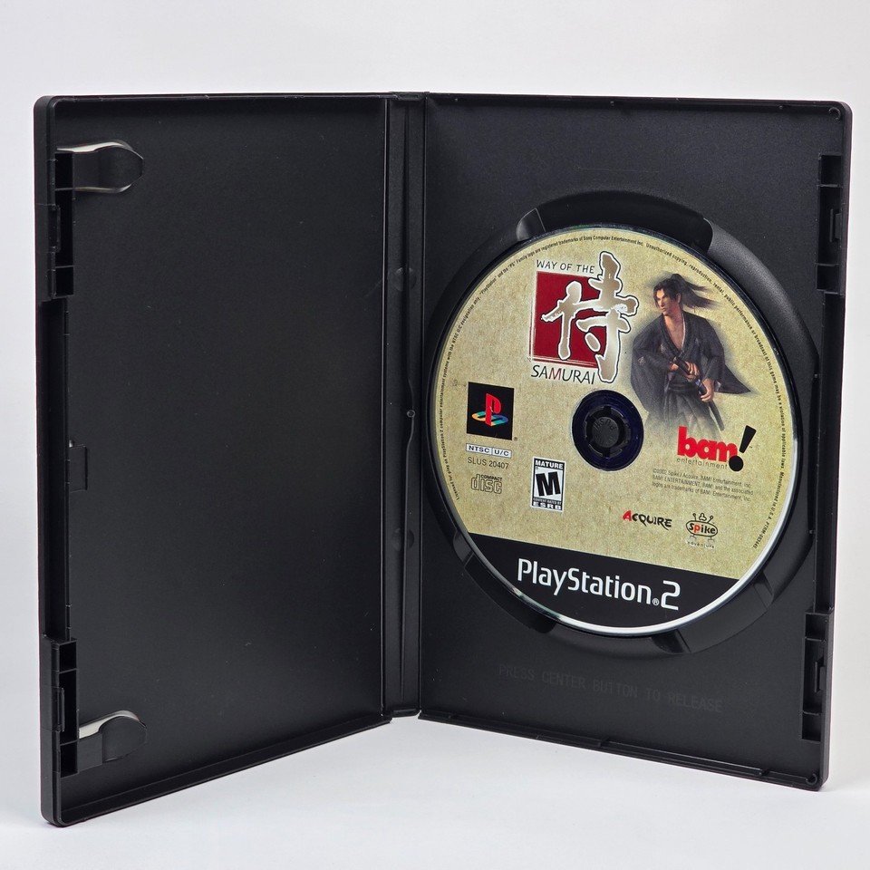 Way of the Samurai (PlayStation 2 PS2) Case & Disc | eBay