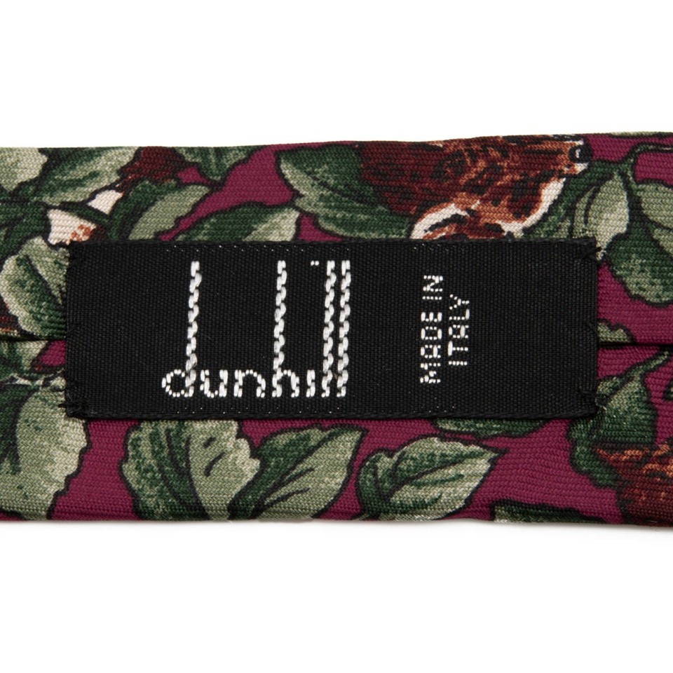 Dunhill Tie Red, All-over Pattern, New | eBay UK