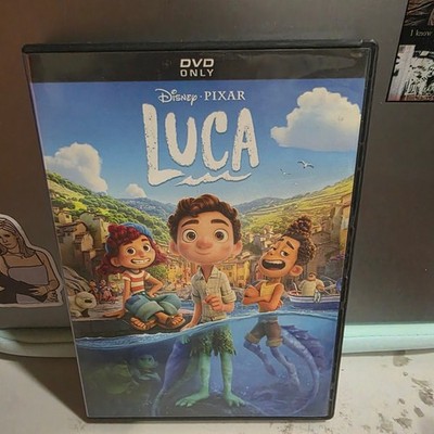 Luca DVD 2021 Disney Pixar Animated Adventure Family Movie | eBay