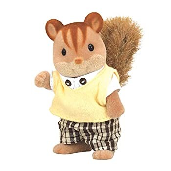 Sylvanian Families Figure Walnut Squirrel Family Walnut Squirrel Father ...